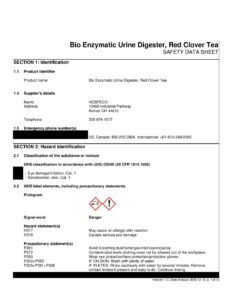 Enzyme Digester Red Clover Scent - Action Chemical